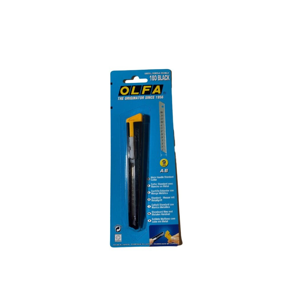 Cutter Olfa Taglierino OLFA 300 Con Blocco Manuale - Lama Da 9 Mm ...